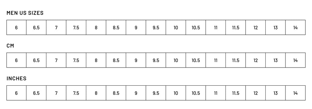 Sizing Guide – HYER Boots